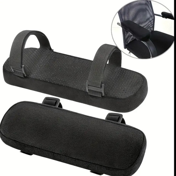 Other | Memory Foam Office Chair Armrest Cushions Comfortable Elbow ...